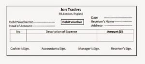 Debit Voucher, Credit Voucher and Transfer Voucher - Accountant's Skills